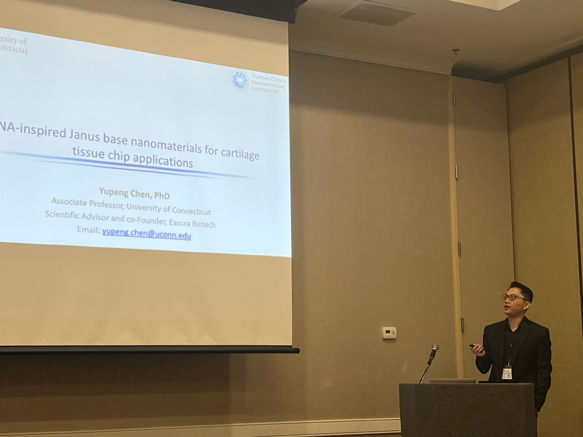 SELECTBIO - Space Summit 2023 | Yupeng Chen's Nanomedicine Lab